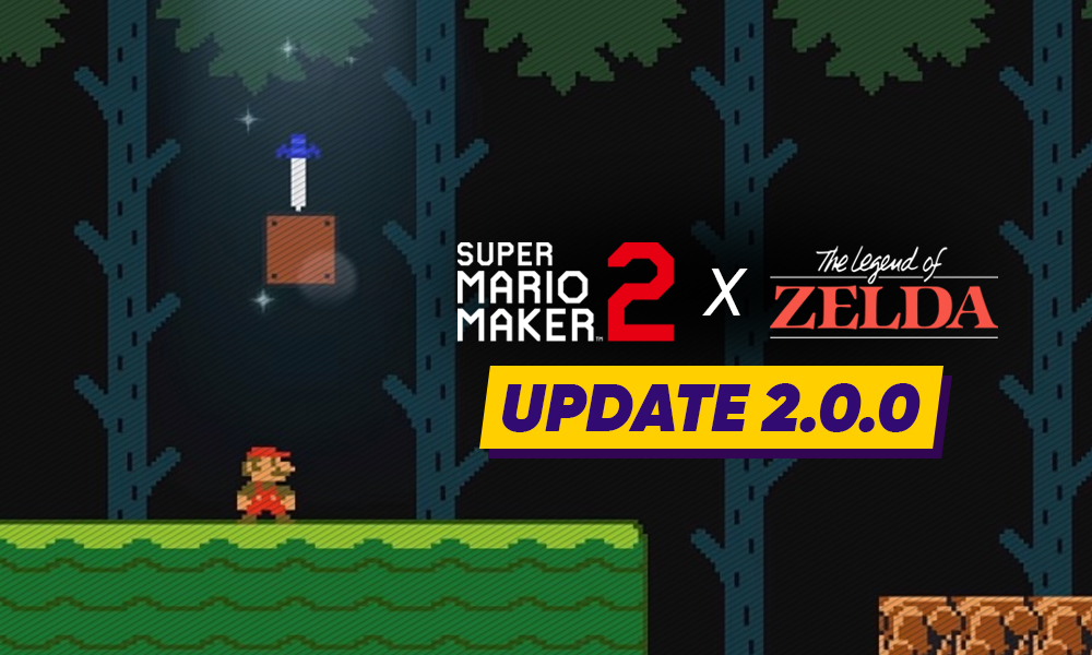 The Hive Gaming » LINK DE THE LEGEND OF ZELDA SE UNE A SUPER MARIO MAKER 2
