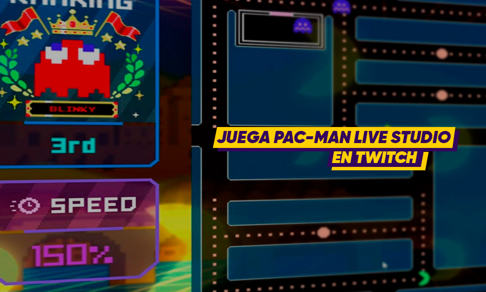 The Hive Gaming » PAC-MAN LIVE STUDIO, JUEGA CON AMIGOS A TRAVÉS DE TWITCH