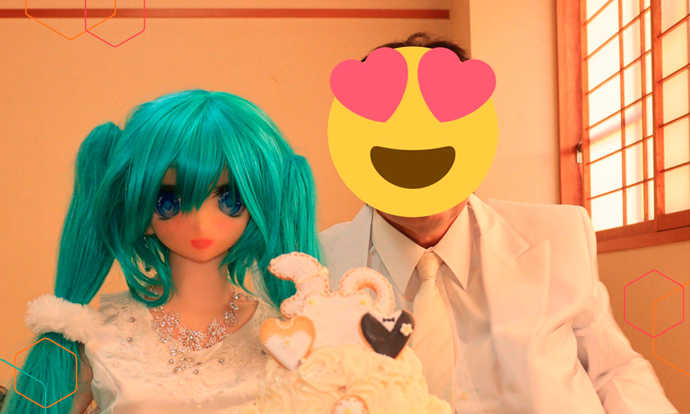 The Hive Gaming » Fanático decidió casarse con su muñeca de Hatsune Miku
