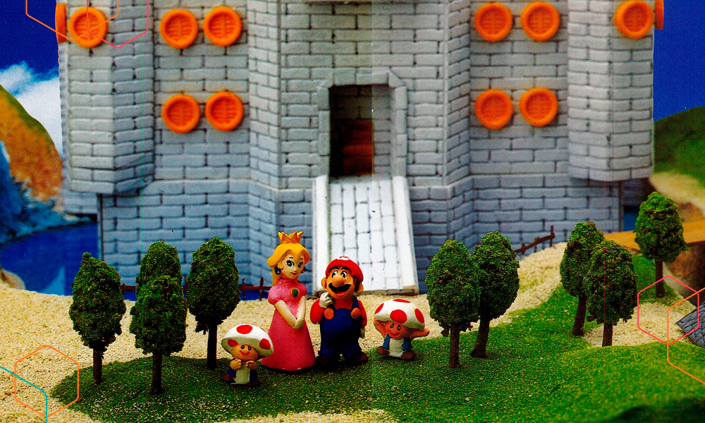 The Hive Gaming » Descubren guía de Super Mario 64 con hermosos dioramas
