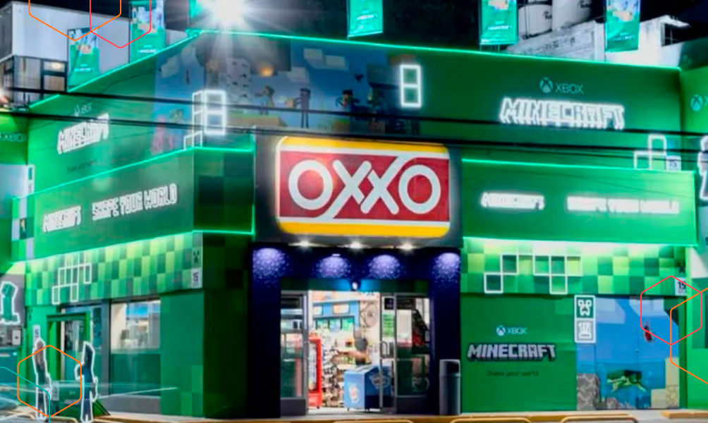 The Hive Gaming » OXXO de Minecraft: ¡un sueño hecho realidad para los ...
